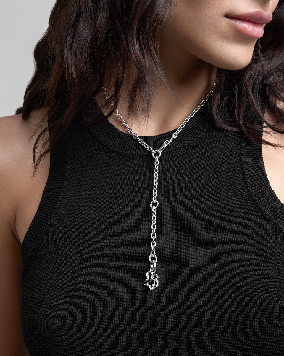 Mini Blackletter Charms - B - Letter Charm Jewelry