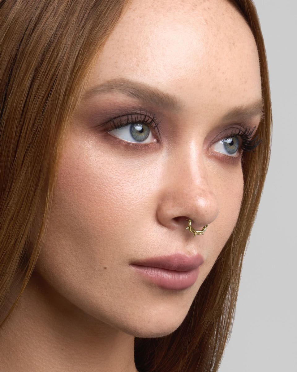 Elysian Crown Clicker - Body Jewelry - Septum Rings