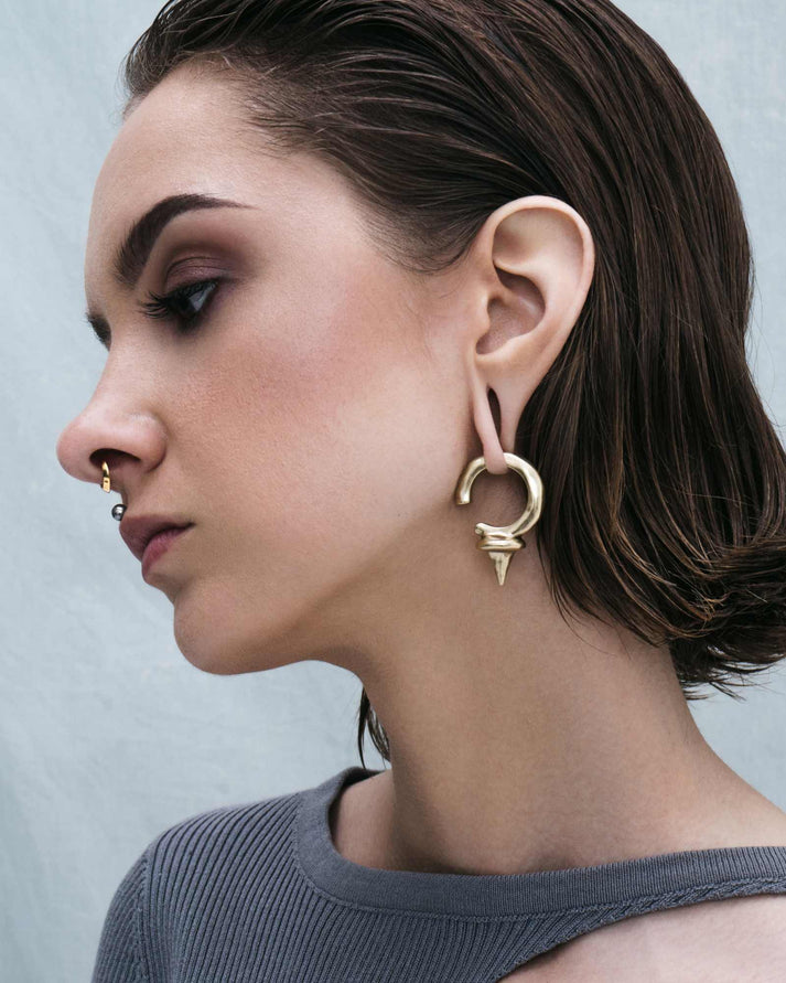 SHRINE HANGERS | Stretched Ear Jewelry | Ear Hangers