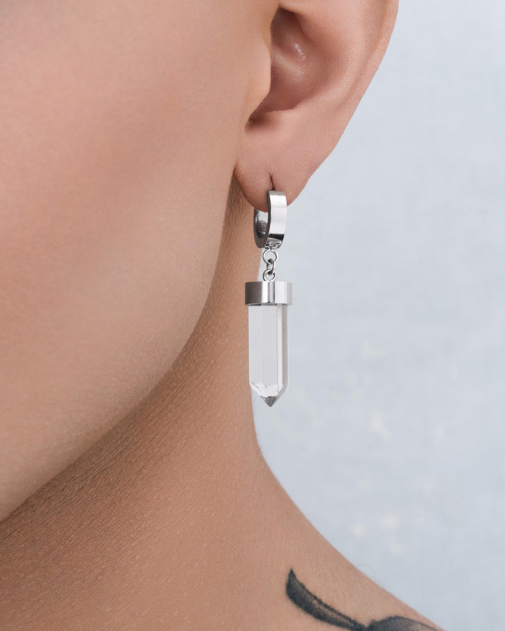 Crystal Bullet Earrings