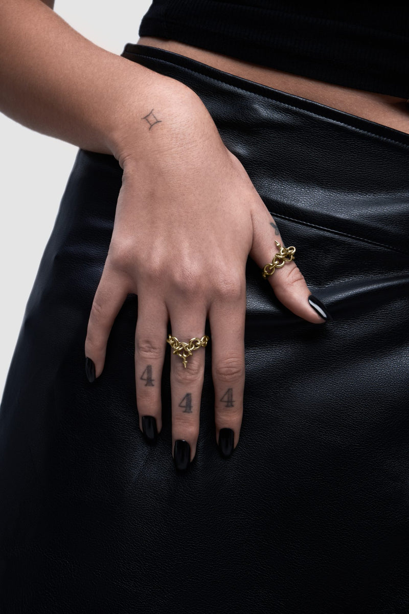 GNOSTIC BYZANTINE Ring - Rings - Ask & Embla