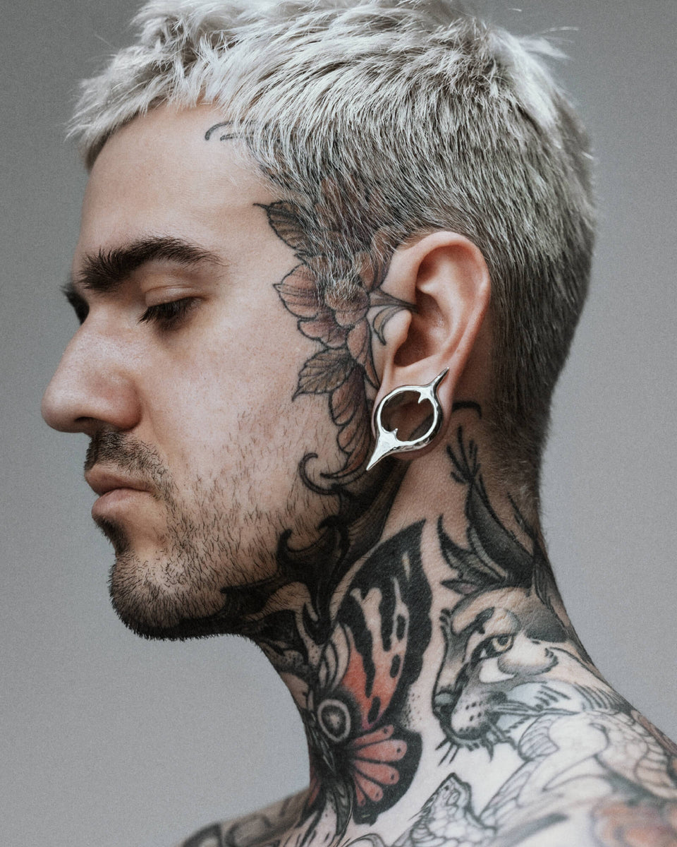 ECLIPSE TUNNELS - Stretched Ear Jewelry - Ear Hangers