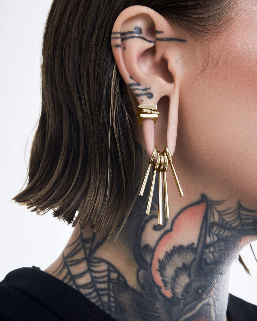 MAYA SUNBEAM RING STACKS - Stretched Ear Jewelry