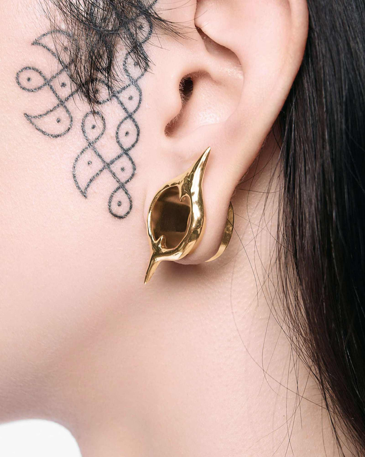 ECLIPSE TUNNELS - Stretched Ear Jewelry - Ear Hangers