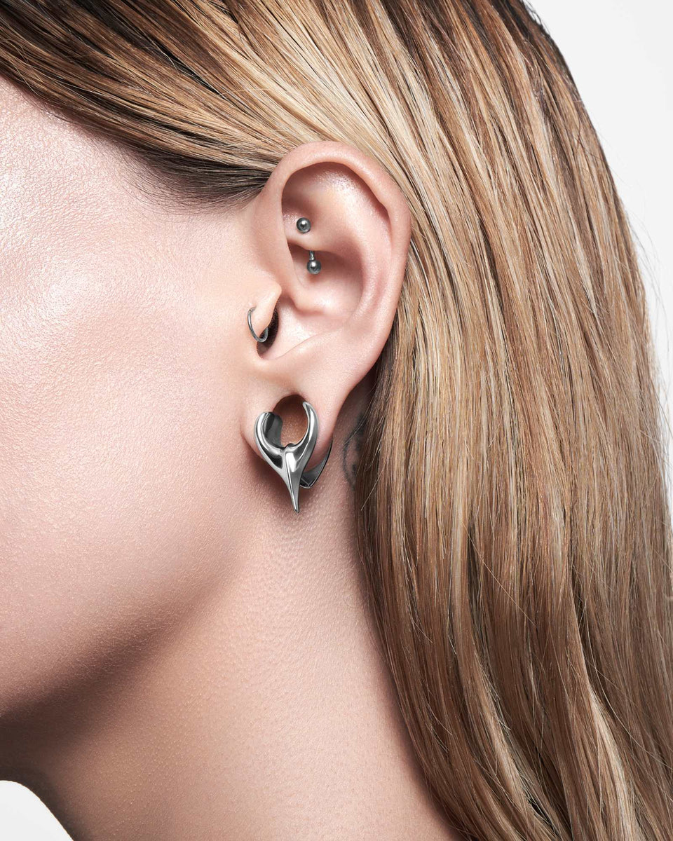 COVENANT SADDLE HANGERS - Stretched Ear Jewelry - Ear Hangers