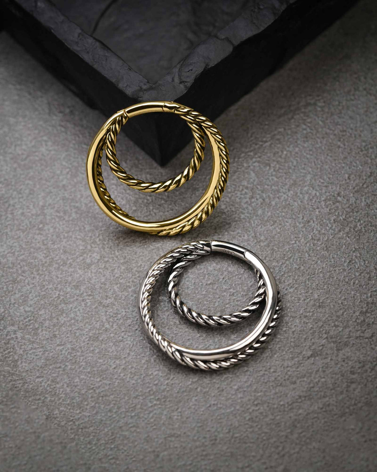 ESSA HOOP HANGERS | Stretched Ear Jewelry | Ear Hangers