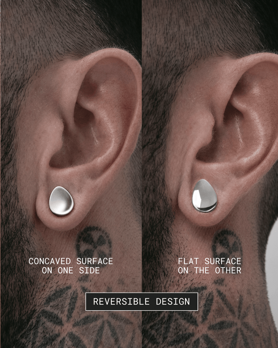 A&E SIGNATURE MINTED TEARDROP PLUGS | Stretched Ear Jewelry | Plug Earrings