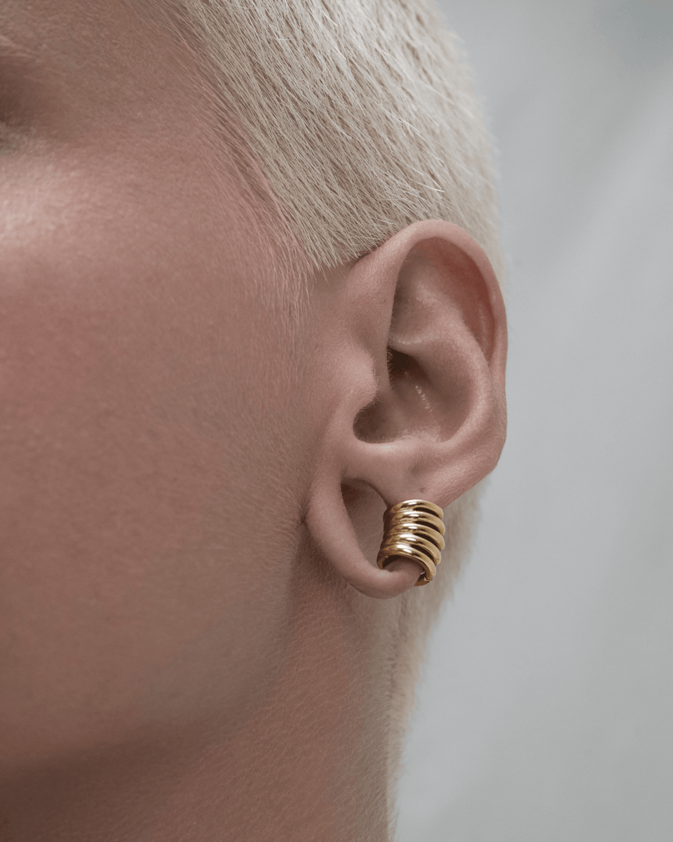 Ringed Lobe Cuff™️ | Stretched Ear Jewelry | Ear Gauge Jewelry