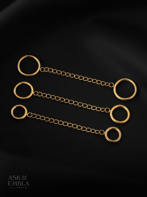 Classic Chain Ring Stacks In Titanium