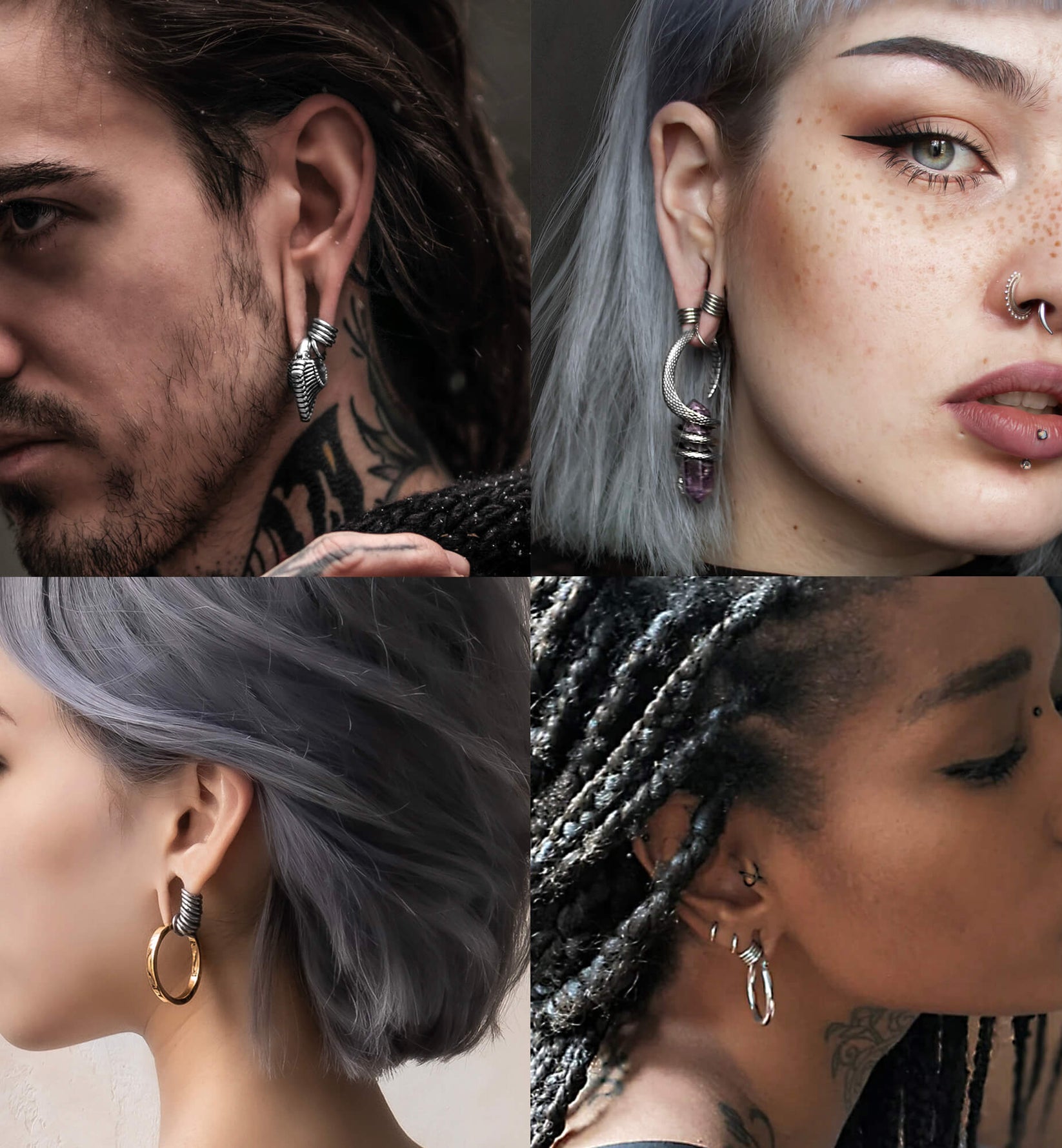 Classic Ring Stack in Steel