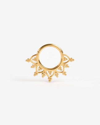Eira Crown Clicker | Body Jewelry | Septum Rings – Ask and Embla