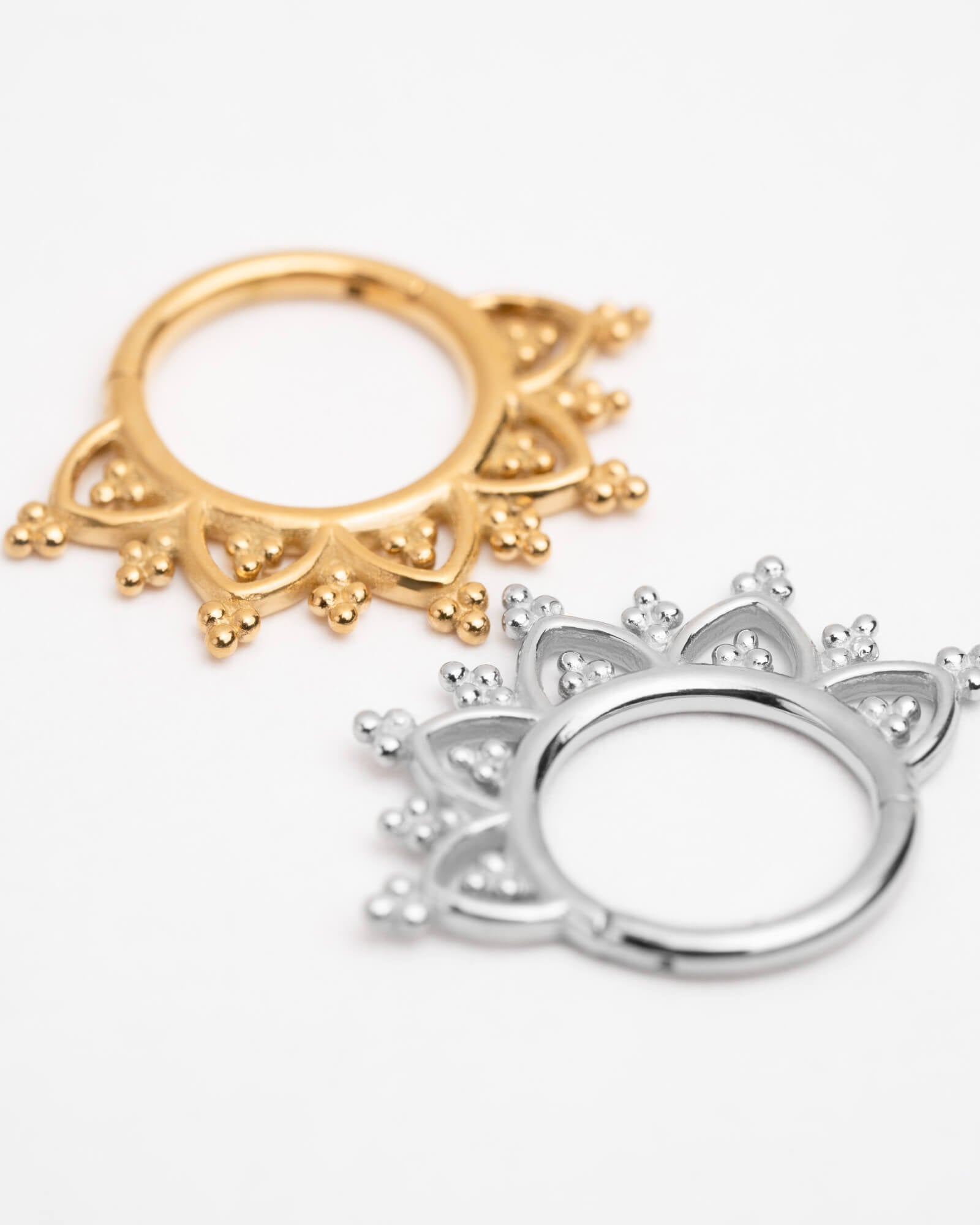Eira Crown Clicker | Body Jewelry | Septum Rings