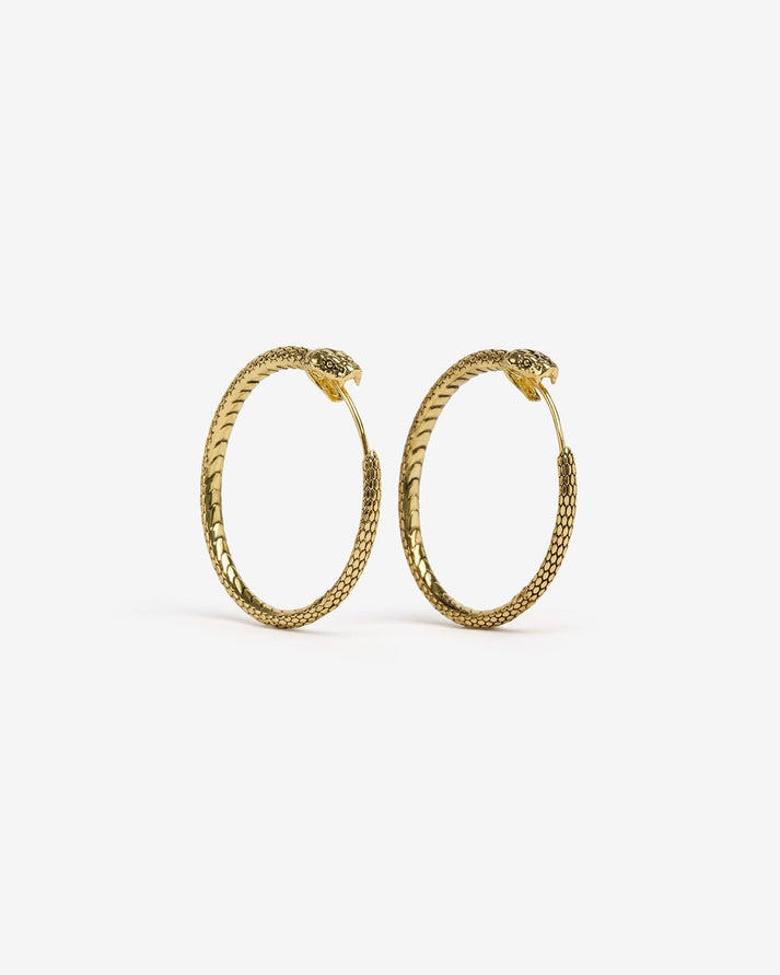 OUROBOROS EARRINGS - Earrings - Hoop Earrings